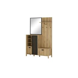 M&ouml;bel Kraft Kompaktgarderobe Colombare Ma&szlig;e (cm): B: 134,9 H: 200,3 T: 40.2 &raquo; M&ouml;bel Kraft