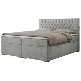 M&ouml;bel Kraft Boxbett mit Bettkasten silber Ma&szlig;e (cm): B: 200 H: 125 &raquo; M&ouml;bel Kraft