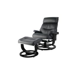 U.N.O uno Sessel Hocker Set mit Relaxfunktion Ben schwarz Ma&szlig;e (cm): B: 80 H: 105 T: 92.0 Sessel & Hocker > Sessel nach Material > Leder &raquo; Sofa DE