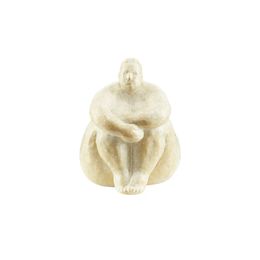 HOME STORY Deko Figur Woman beige Steinzeug Ma&szlig;e (cm): B: 12,5 H: 15 T: 12.0 &raquo; M&ouml;bel Kraft