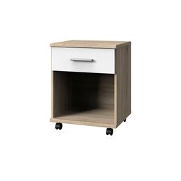 M&ouml;bel Kraft Rollcontainer holzfarben Ma&szlig;e (cm): B: 46 H: 58 T: 40.0 &raquo; M&ouml;bel Kraft