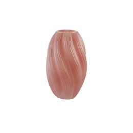 HOME STORY Vase rosa/pink Glas Ma&szlig;e (cm): H: 27 &Oslash;: 16.5 &raquo; M&ouml;bel Kraft