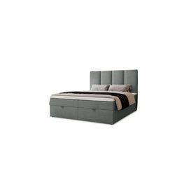 M&ouml;bel Kraft Boxbett mit Stauraum grau Ma&szlig;e (cm): B: 181 H: 110 &raquo; M&ouml;bel Kraft