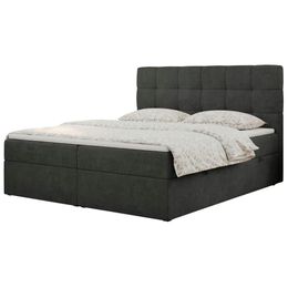 M&ouml;bel Kraft Boxbett mit Bettkasten grau Ma&szlig;e (cm): B: 200 H: 110 &raquo; M&ouml;bel Kraft