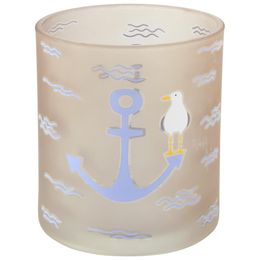 my home Windlicht mit maritimem Motiv
