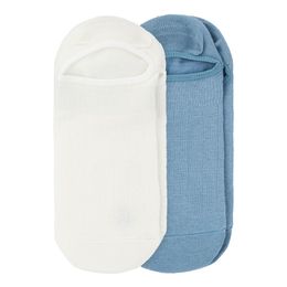 VanVaan 2 Paar Herren Sneaker-Socken unifarben
