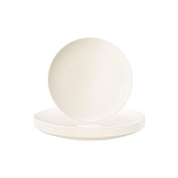 Seltmann Weiden Fr&uuml;hst&uuml;cksteller Savona Fine Diamond &oslash; 22,6 cm 6er Set