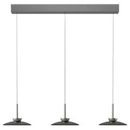 NEUHAUS PURE LED Pendelleuchte "PURE Moon", platinfarben, 3, H: 80cm, 1 Stk., Leuchten, Comfort Lift, dimmf&auml;hig &uuml;ber separaten Tronicdimmer, LED Pendelleuchte