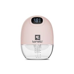 Lorelli elektrische Milchpumpe Alice 140ml USB-Kabel 9 Stufen 3 Modi LED-Anzeige rosa