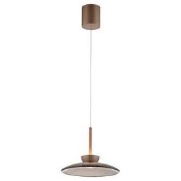 NEUHAUS PURE LED Pendelleuchte "PURE Moon", bronzefarben, 1, H: 60cm, 1 Stk., Leuchten, Comfort Lift, dimmf&auml;hig &uuml;ber separaten Tronicdimmer, LED Pendelleuchte