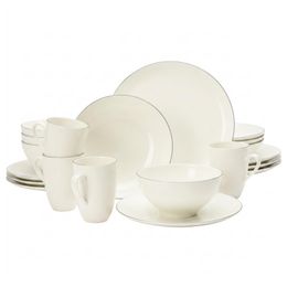 Seltmann Weiden Kombiservice Savona Grey Line 20er Set