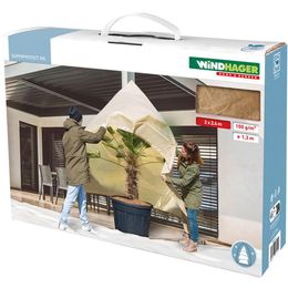 Windhager Vlieshaube S-PRO Frostschutzh&uuml;lle Wintervlies, 2,0x2,4 m
