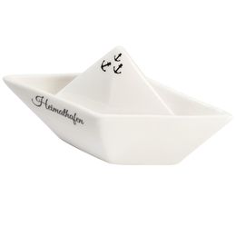 my home Gro&szlig;er Dekoaufsteller in Segelboot-Form