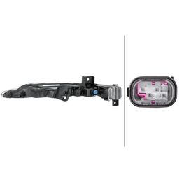 Hella Blinkleuchte 2be012170021 LED vorne rechts f&uuml;r Porsche