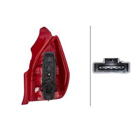 Hella Heckleuchte 2vp354030031 PY21W links f&uuml;r Citro&euml;n