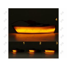 Abakus Blinkleuchtensatz l17140002ledd LED Au&szlig;enspiegel rechts f&uuml;r Ford