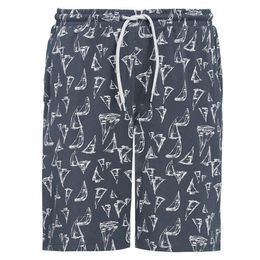 VanVaan Herren Schlafshorts mit Allover-Print