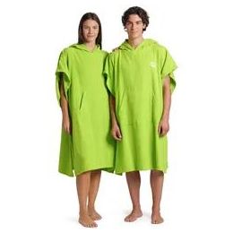 Badeponcho arena "arena Unisex Baumwoll Poncho Bademantel" Gr. S, artic lime, wei&szlig;, S/M, Baumwolle, Hausm&auml;ntel, Duschen, Strand, Sport, Schwimmbad, Sauna, Baumwolle, Unisex, bequem