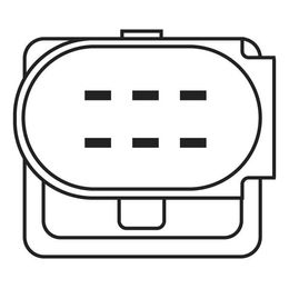 Bosch Lambdasonde 0258007353 f&uuml;r KARMANN VW Bentley