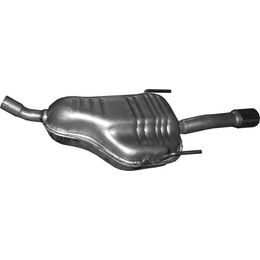 POLMO Endschalld&auml;mpfer 17301 hinten f&uuml;r Opel