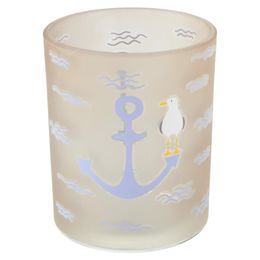 my home Windlicht mit maritimem Motiv