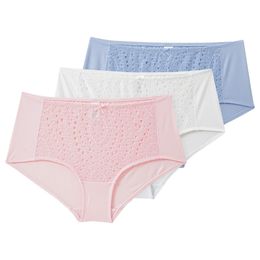 Gina Benotti 3 Damen Hipster mit Spitze