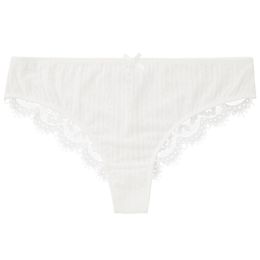 Gina Benotti Damen String mit Spitze