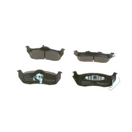 Bosch Bremsbelagsatz, Scheibenbremse 0986494142 f&uuml;r JEEP Chrysler NISSAN INFINITI