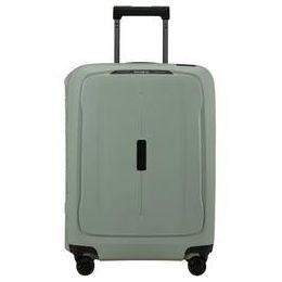 Hartschalen-Trolley Samsonite "ESSENS, verschiedene Gr&ouml;&szlig;en und Farben", Gr. B/H/T: 40cm x 55cm x 20cm 39 l, sage, Polypropylen, Strukturmuster, Koffer, mit robustem Polypropylen-Geh&auml;use, mit mehreren F&auml;chern