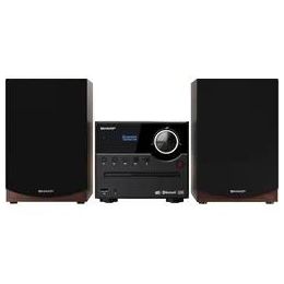 Sharp Audio-System "XL-B517D Mikro", braun, Heimkinosysteme