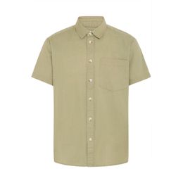 !Solid Kurzarmhemd SOLID "Kurzarmhemd SDPalle", Herren, Gr. L, N-Gr, braun (vetiver), Obermaterial: 100% Baumwolle CO., Shirts