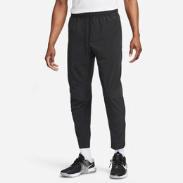 Sporthose Nike "M NK DF UNLIMITED PANT TPR", Herren, Gr. S, N-Gr, schwarz, schwarz, schwarz, Obermaterial: 87% Polyester, 13% Elasthan, Hosen Sporthose