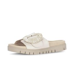 Pantolette Gabor "Pantolette", Damen, Gr. 36, beige, Schuhe Pantolette