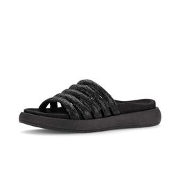 Pantolette Gabor "Pantolette", Damen, Gr. 36, schwarz, Schuhe Pantolette