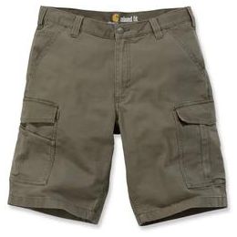 Arbeitsbundhose Carhartt "Shorts", Herren, Gr. 42, EURO, dunkelbraun, Obermaterial: 98% Baumwolle CO. 2% Elasthan EL., Hosen