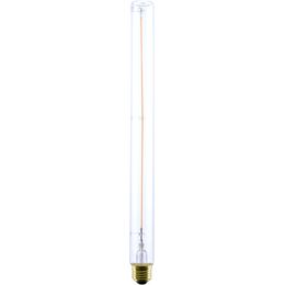 Segula LED-Leuchtmittel "LED T30 Top Flat 500 klar", transparent, L:550cm &Oslash;:32cm, Leuchtmittel, dimmbar, E27, T30, Top Flat 500, klar