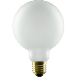 Segula LED-Leuchtmittel "LED Globe 95 satiniert", wei&szlig;, L:140cm &Oslash;:95cm, Leuchtmittel, dimmbar, E27, Globe 95, satiniert
