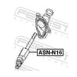 FEBEST Lenkwelle asnn16 f&uuml;r NISSAN