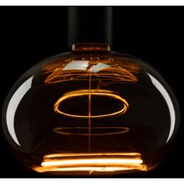 Segula LED-Filament "LED Floating Oval 200", grau (smokey grau), L:19cm &Oslash;:20cm, Leuchtmittel