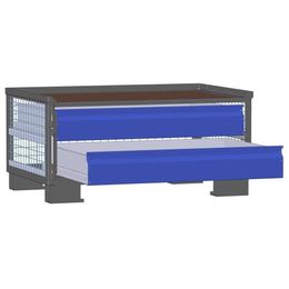 LCB I Halbhohe Gitterbox mit Schubladen (Teilauszug) und...