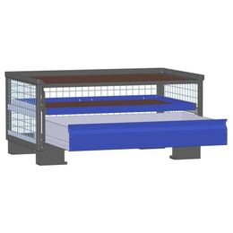 LCB I Halbhohe Gitterbox mit Schubladen (Teilauszug) und...
