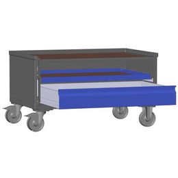 LCB I Halbhohe Gitterbox mit Schubladen (Teilauszug),...
