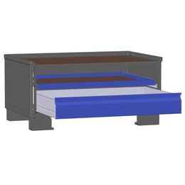 LCB I Halbhohe Gitterbox mit Schubladen (Teilauszug) und...