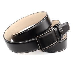 Lederg&uuml;rtel Anthoni Crown, Herren, Gr. 100, schwarz, Rindsleder, G&uuml;rtel Lederg&uuml;rtel