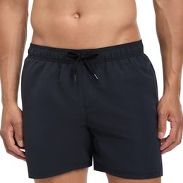 Badeshorts McKINLEY "HE.-BADESHORTS KEN IV M", Herren, Gr. L, N-Gr, schwarz, Obermaterial: 100% Polyester, Badehosen Badeshorts, mit Eingriffstaschen und Ges&auml;&szlig;tasche, mit Innenslip aus Mesh