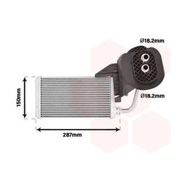 Van Wezel W&auml;rmetauscher, Innenraumheizung 43006457 f&uuml;r Opel RENAULT