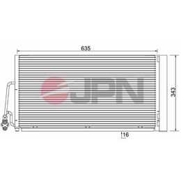 JPN Kondensator, Klimaanlage 60c9087JPN f&uuml;r MINI