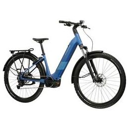 E-Bike KROSS "Influx Hybrid SUV 2.0 16,7Ah / BOSCH 600 Wh 29" blau 9 G&auml;nge 2026" Gr. 46, blau, schwarz, Elektrofahrr&auml;der, 46cm, 29 Zoll (73,66cm), BOSCH PERFORMANCE LINE PX 36 V/250 W, Mittelmotor