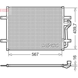 DENSO Kondensator, Klimaanlage dcn32035 f&uuml;r VW
