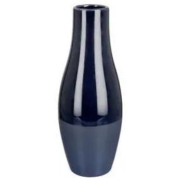 Tischvase Gilde "Vase Sky, bauchig, aus Keramik, H&ouml;he ca. 41 cm", blau, H:41cm &Oslash;:16cm, Keramik, Vasen, wasserdicht